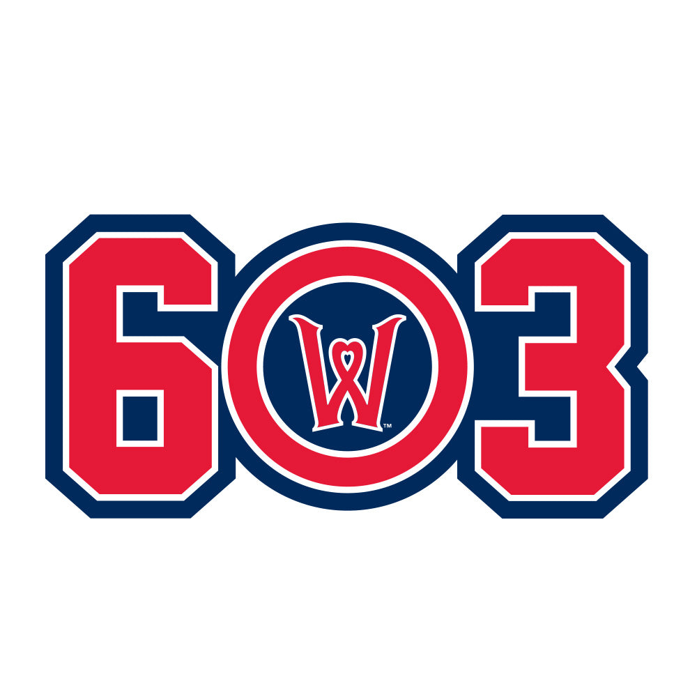 603 Area Code Magnet – Worcester Red Sox