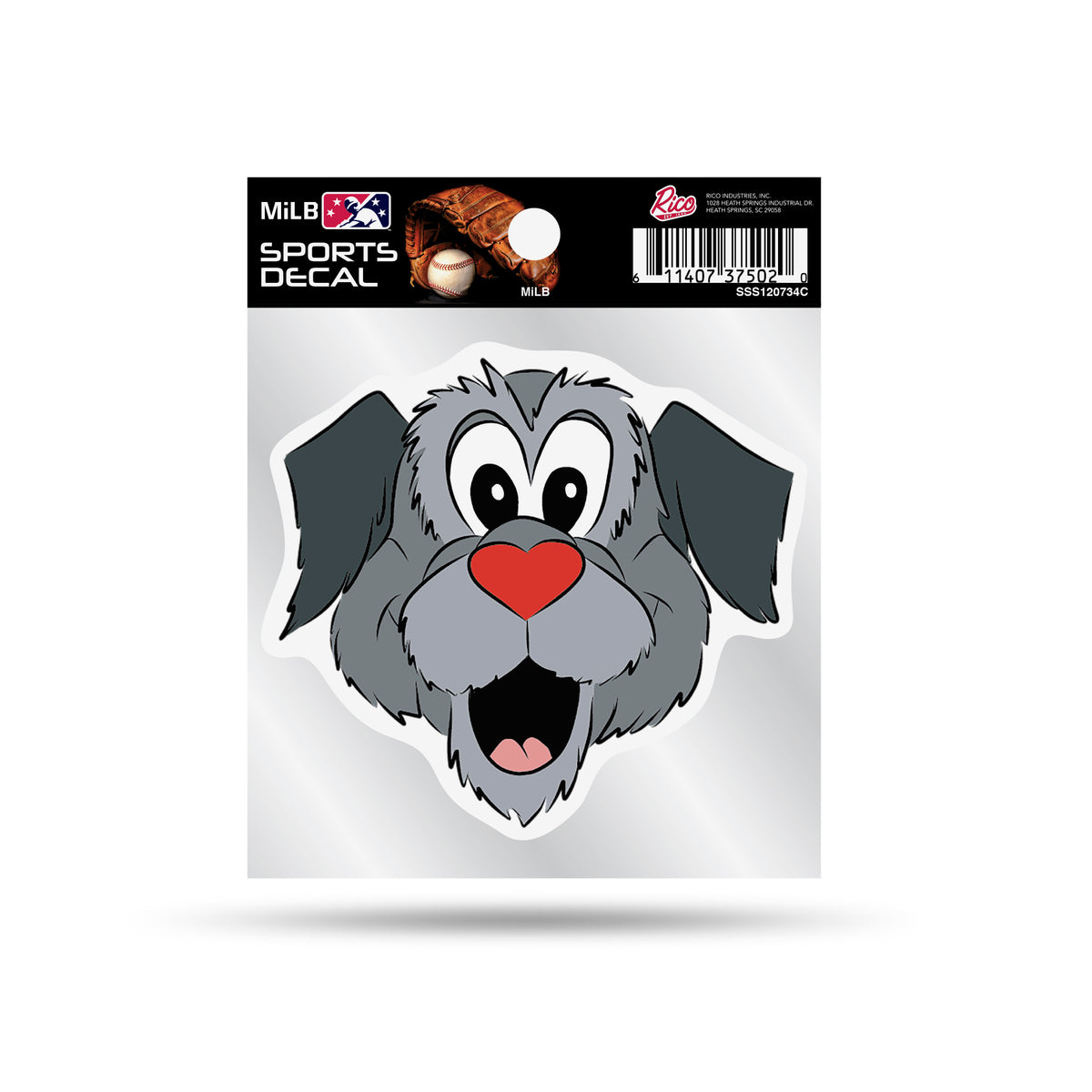 Woofster 4x4 Decal – Worcester Red Sox