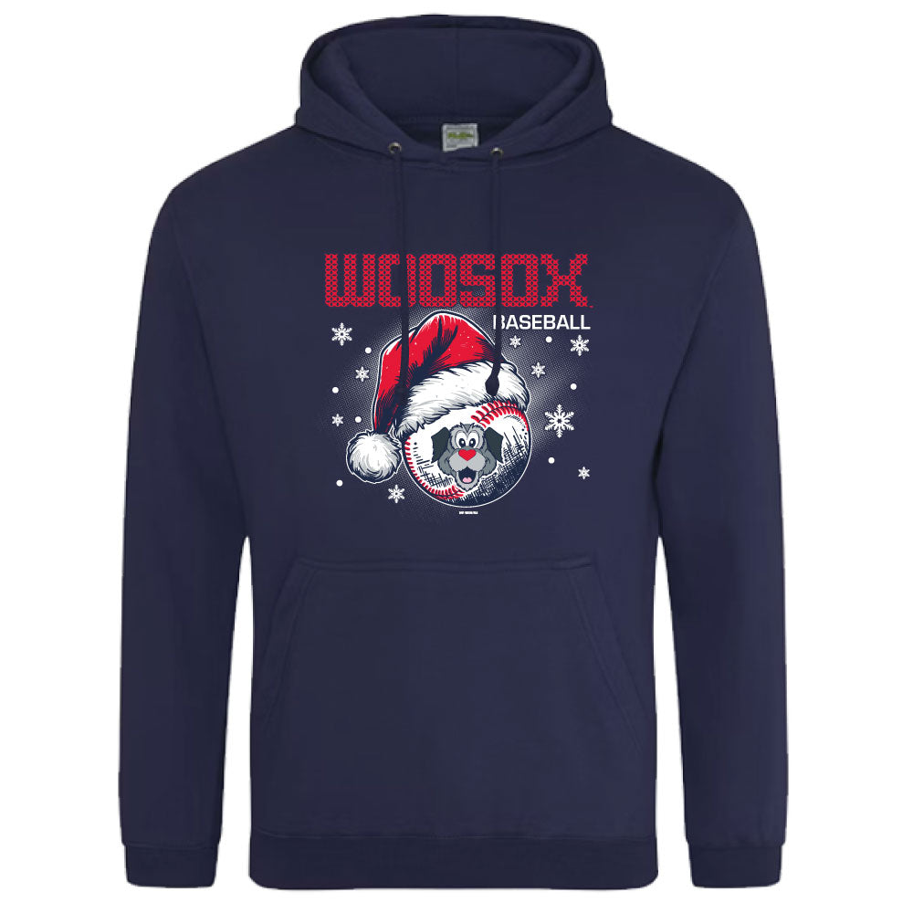 Bimm Ridder Navy WooSox Baseball Woofster Elves Hooded Sweatshirt ...